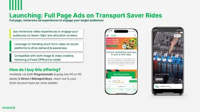 GrabAds - Giải pháp quảng cáo trên Grab App hiệu quả, tối ưu
