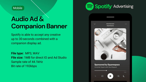 Spotify (Audio Ads) - Giải pháp quảng cáo Spotify hiệu quả