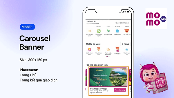MoMo Ads - Giải pháp quảng cáo MoMo hiệu quả, tối ưu